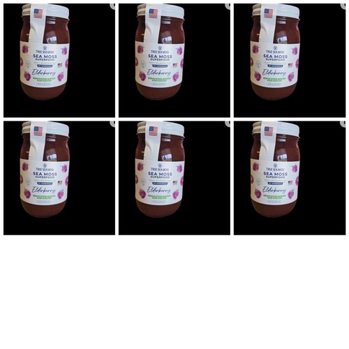 Seamoss Elderberry 6 Jars | eBay