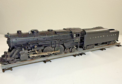 Lionel Postwar 675 Steam Engine with 2466W Whistling Tender 2-6-2 ...