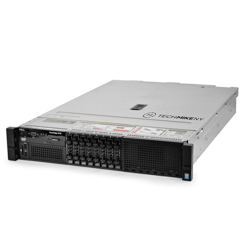 Dell PowerEdge R730 Server 2.60Ghz 28-Core 128GB RAM 800GB SSD Storage ...