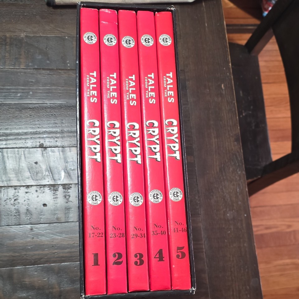 Tales from the Crypt Complete Series Hardcover Box Set Russ Cochran Vol ...