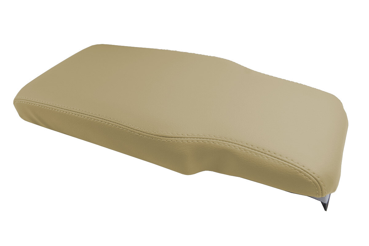 2003-2011 Lincoln Town Car Console Lid Pull Over Cover Leather Beige ...