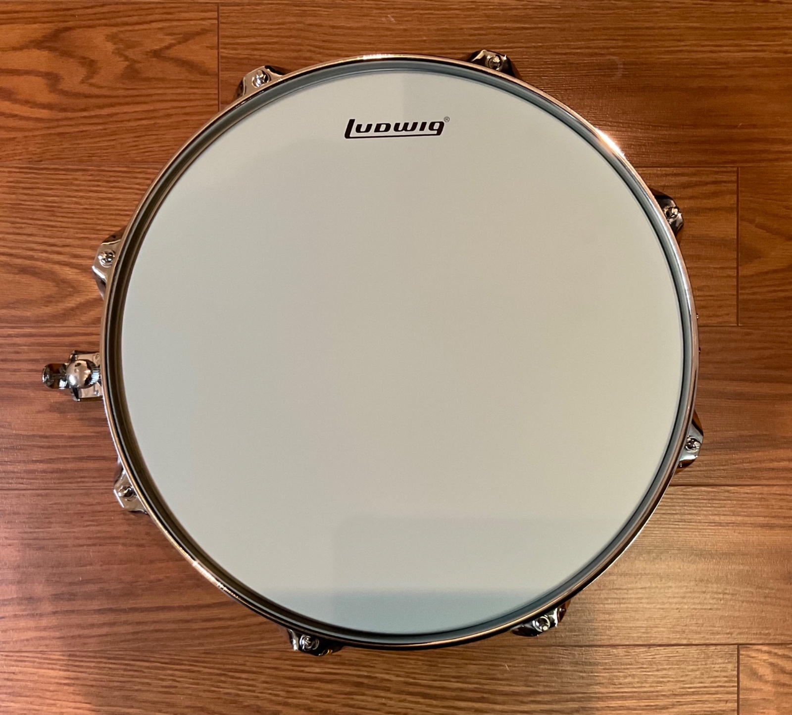 Ludwig Element Evolution Snare Drum and Sticks, Mint Sparkle | eBay