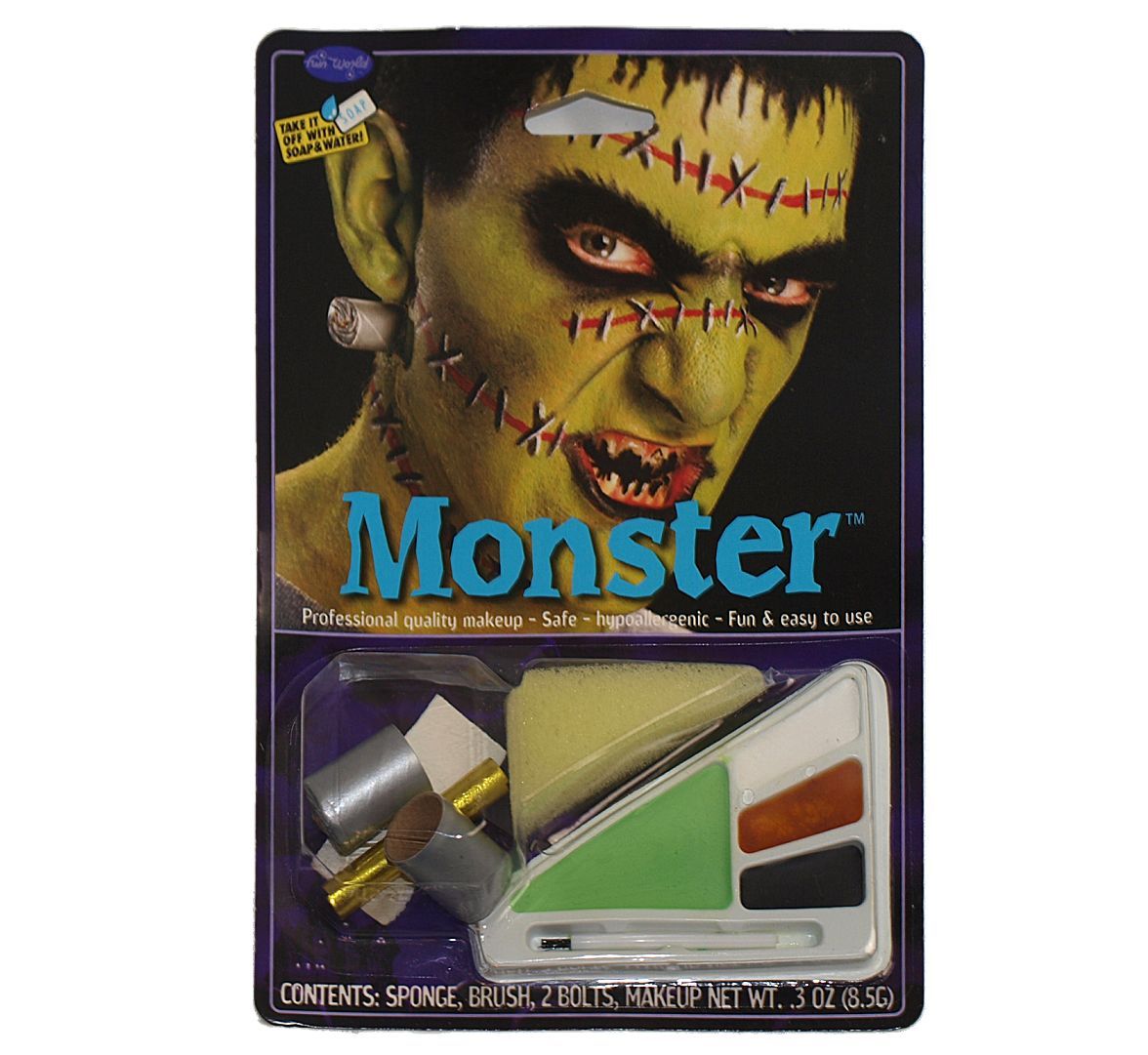 Frankenstein Makeup Kit Bolts - Mugeek Vidalondon