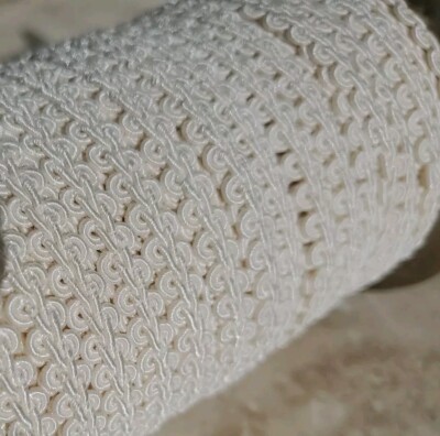 French Gimp Trim Upholstery SEWING craft ribbon bolt 10 yard 3/8" Tan ...