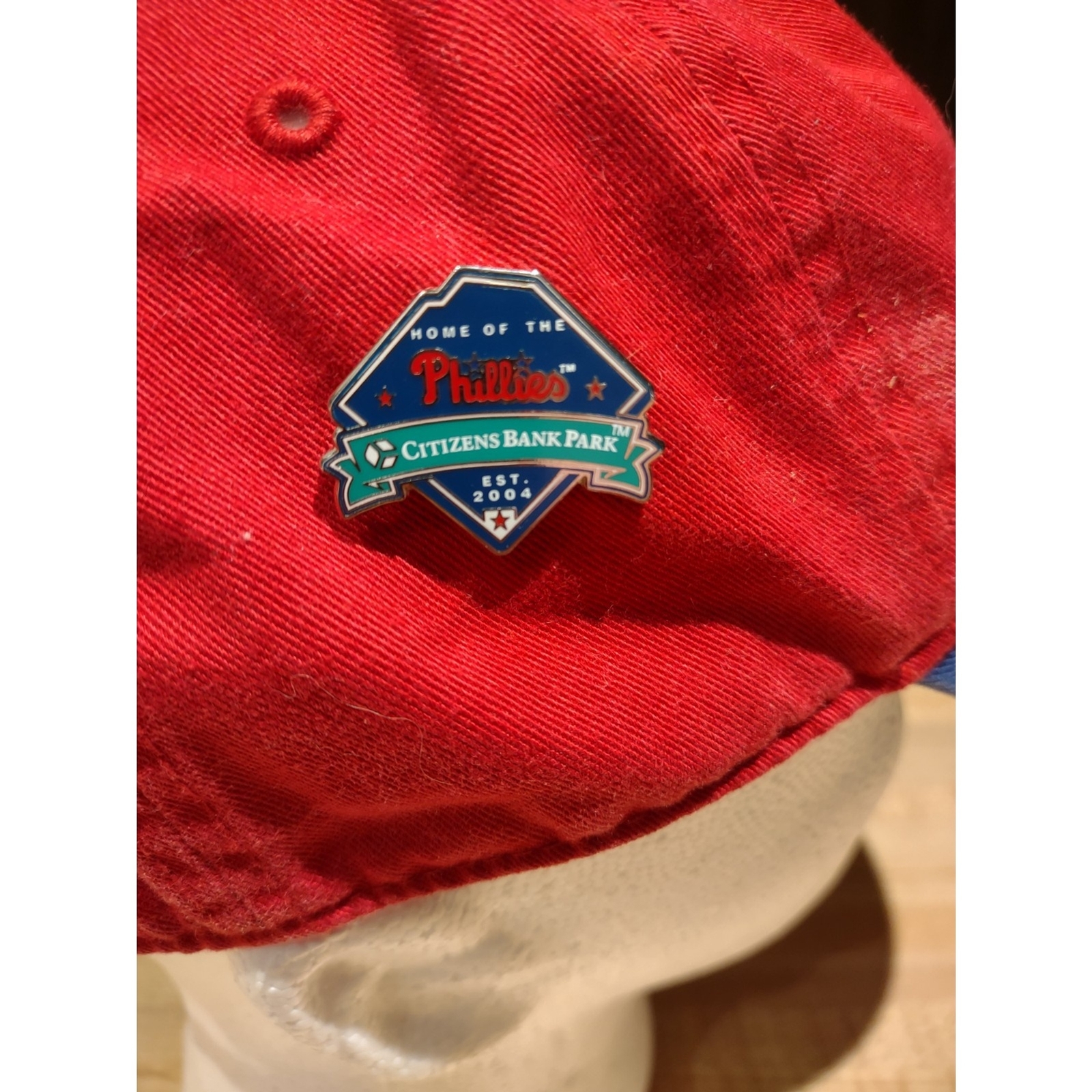 Vintage 2002 Phillies Hat/Cap Adjustable with Commemo… - Gem