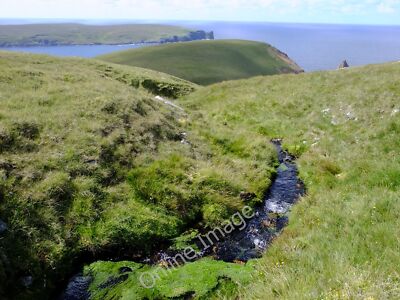 Photo 6x4 Ketligill Head from Burn of Monius Hill of Burriesness c2010 ...