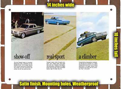 Metal Sign - 1961 Pontiac Tempest (Sign Variant #2) | eBay