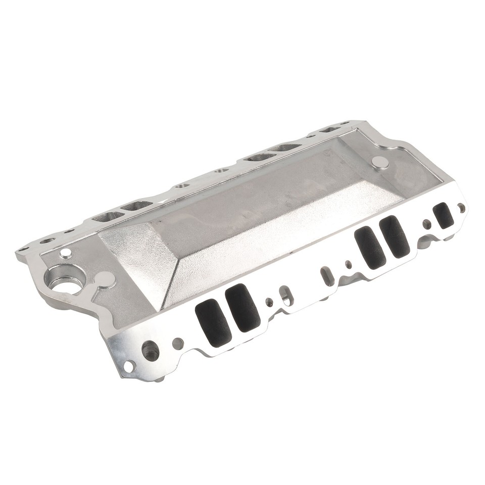 1957-1995 SBC Chevy 350 400 Polished Aluminum Dual Plane Air Gap Intake ...