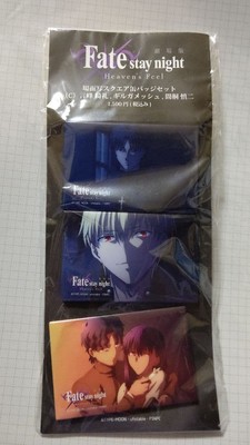 fate square tin badge set | eBay