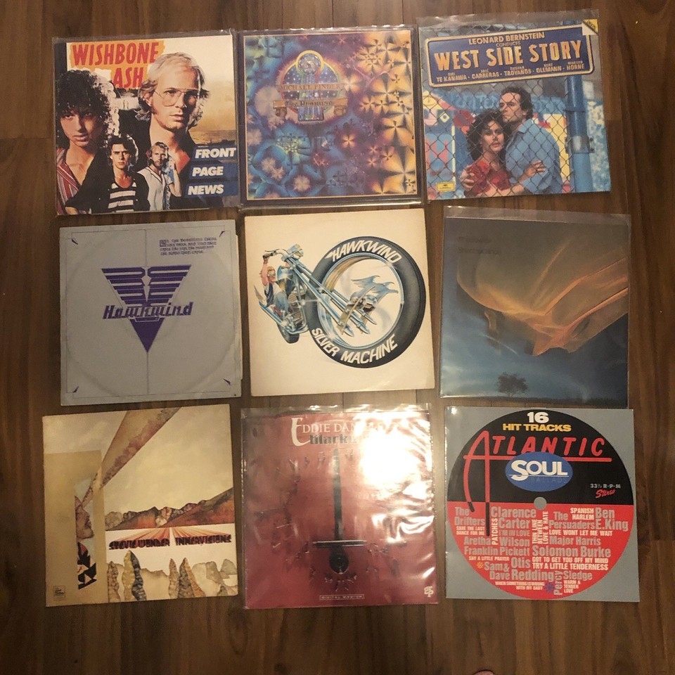 SUPERB Job lot of 80+ Vinyl 12” Records - Bundle Of Rock & More - Nice ...