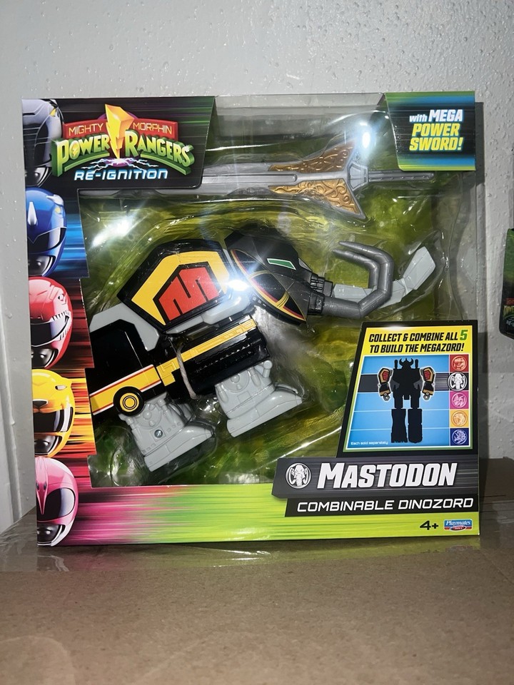 Mighty Morphin Power Rangers Re ignition Mastadon | eBay