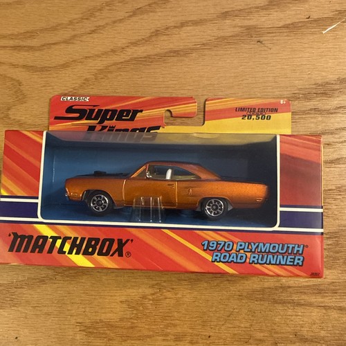 Matchbox Classic Super Kings 1970 Plymouth Road Runner - K 207 - NIB | eBay