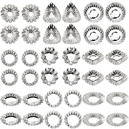 Set of 36 Egg Tart Molds for Baking, Mini Tartlet Tins, Ensaymada ...