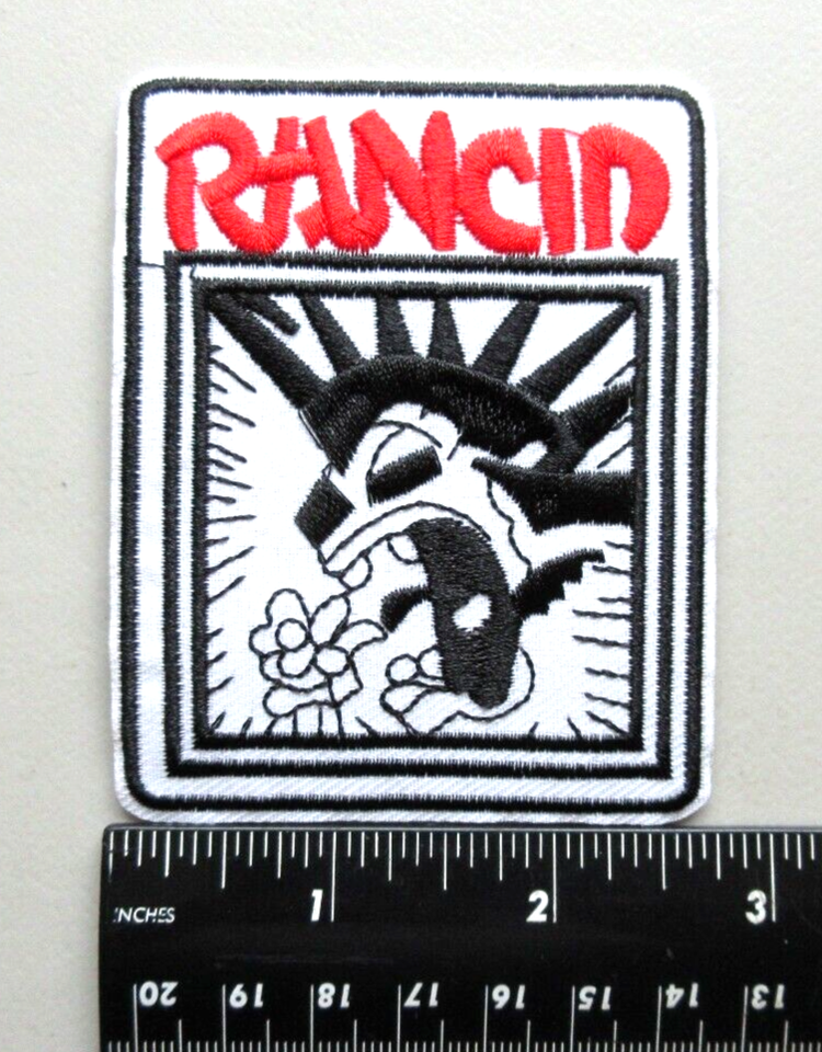 🔥RANCID PUNK ROCK BAND MUSIC BATTLE VEST CLOTHING HAT EMBROIDERED IRON ...