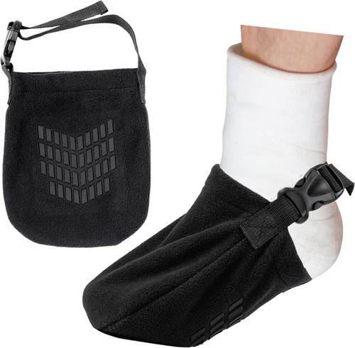 Special Essentials 2 Pack of Adjustable Leg Cast Sock Cover - Non-Slip ...