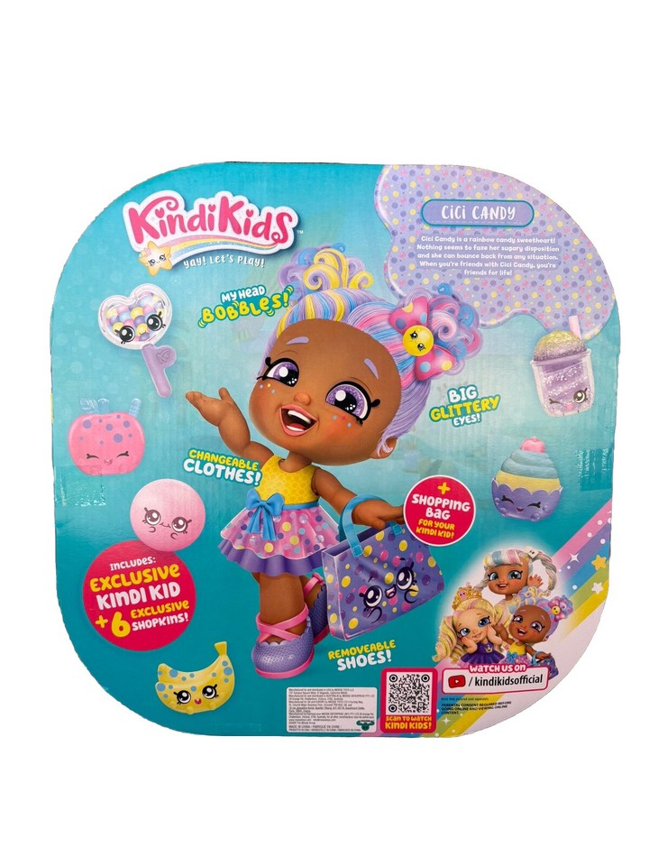 KINDI KIDS SWEET TREAT FRIENDS CICI CANDY DOLL WITH ACCESSORIES | eBay