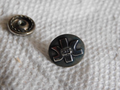 Vintage Sterling Silver 25 Year Loyal Service Company Award Pin | eBay