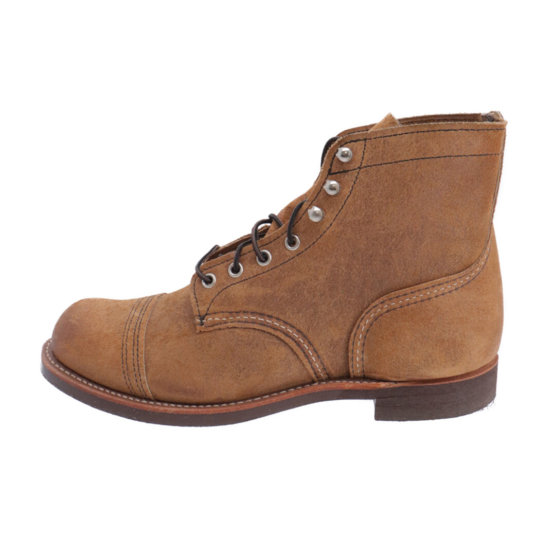 Red Wing 8083 Iron Ranger Suede Leather Lace Up Boots… - Gem
