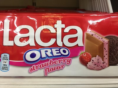 10 x Greek Lacta Oreo Strawberry Chocolate 105g each | eBay