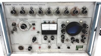 Singer Gersch FM10C Frequency Meter/Signal Generator | eBay