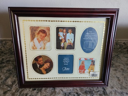 Beacon Hill by Fetco 8 x 10 or Collage Wood Photo Frame with Storage ...