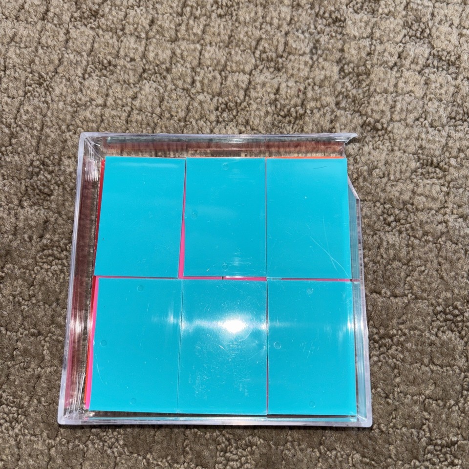 fraction plastic manipulative square Vintage Learning math skills ...