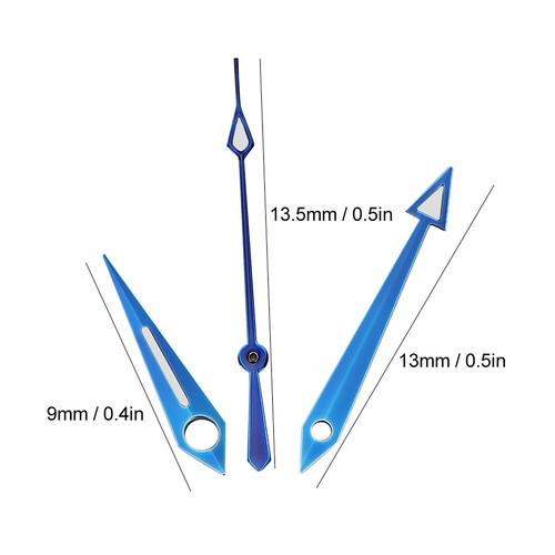 Men Watch Hour Minute Second Hands Watch Needles Fit For ETA2824 ...