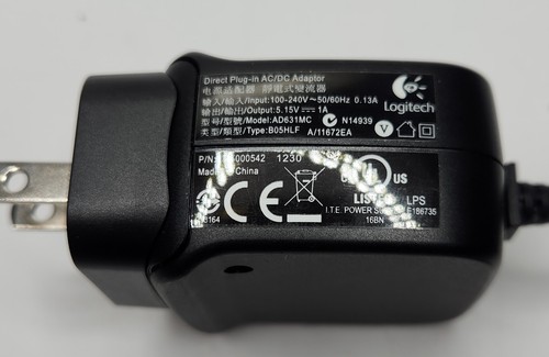 Logitech Harmony Ultimate One Replacement Replacement OEM Charger | eBay