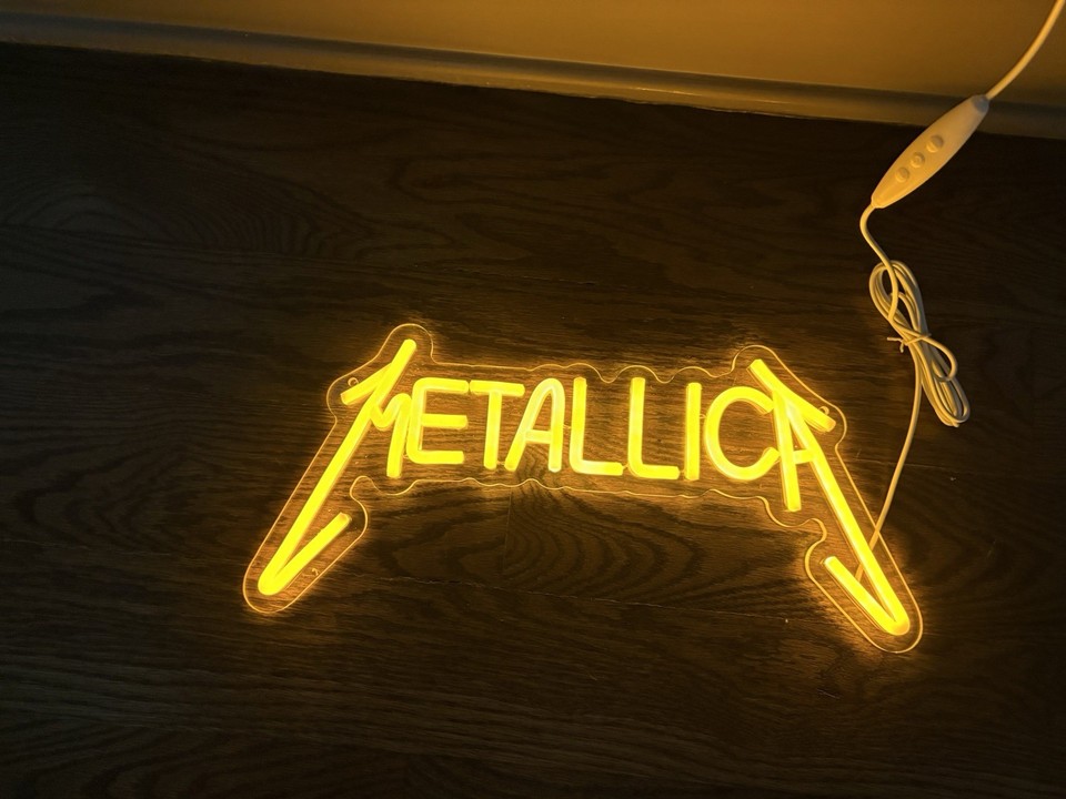 Metallica LED Neon Light Sign | eBay