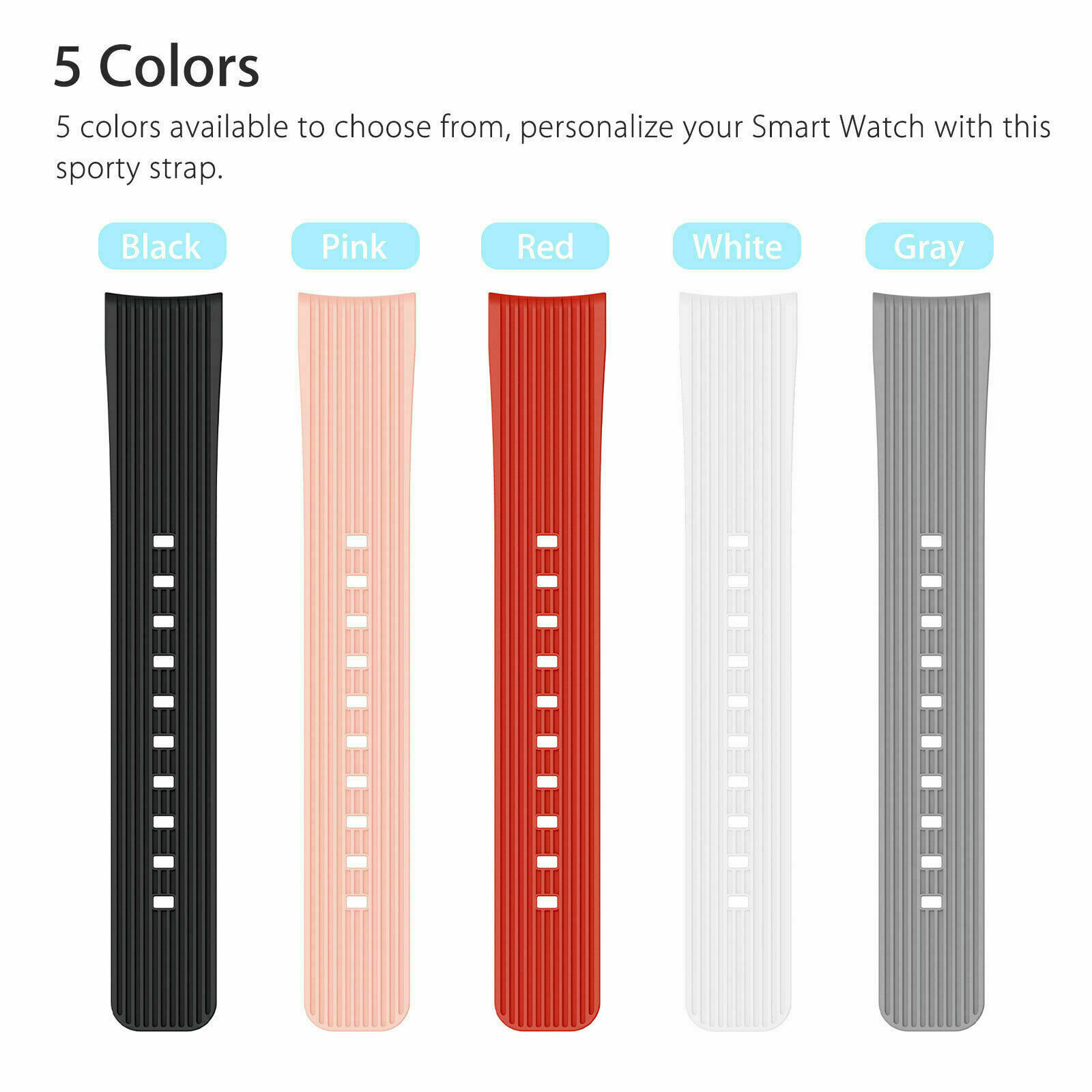 For Samsung Galaxy Watch 3 41mm Silicone Watch Band Strap Wristbands ...