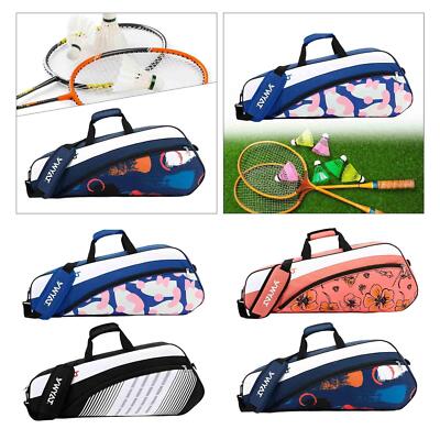 Badminton Racket Bag Racket Sports Bag for School Sports Classes 3 ...