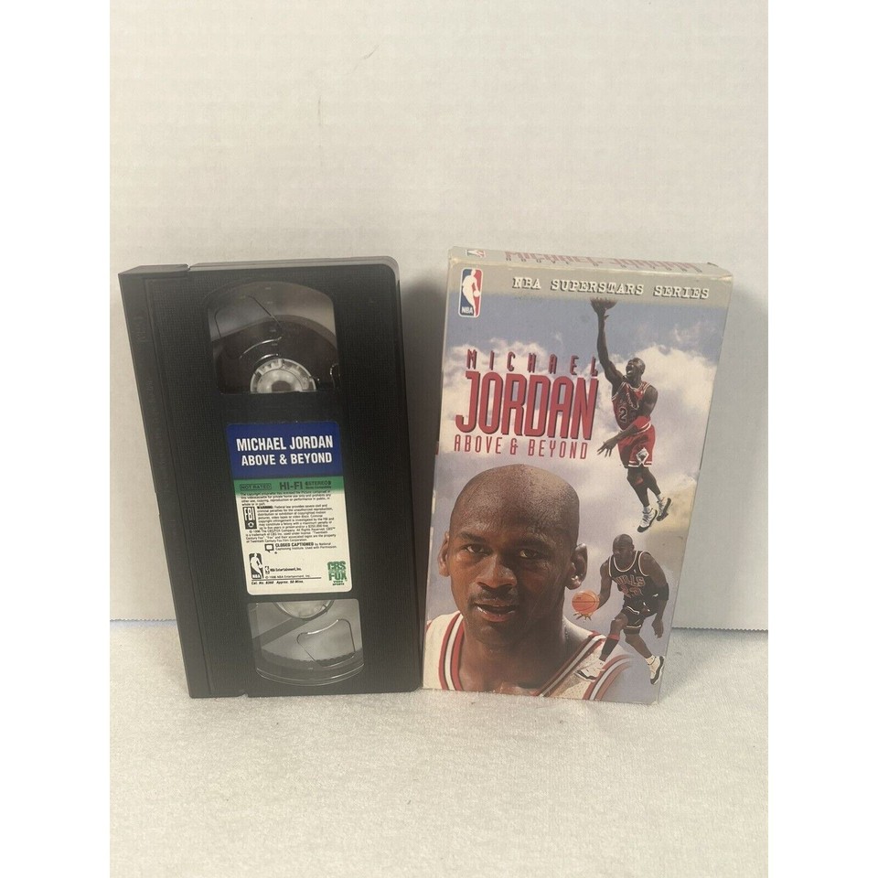 Michael Jordan : Above Beyond VHS Video NBA 86162836039 | eBay