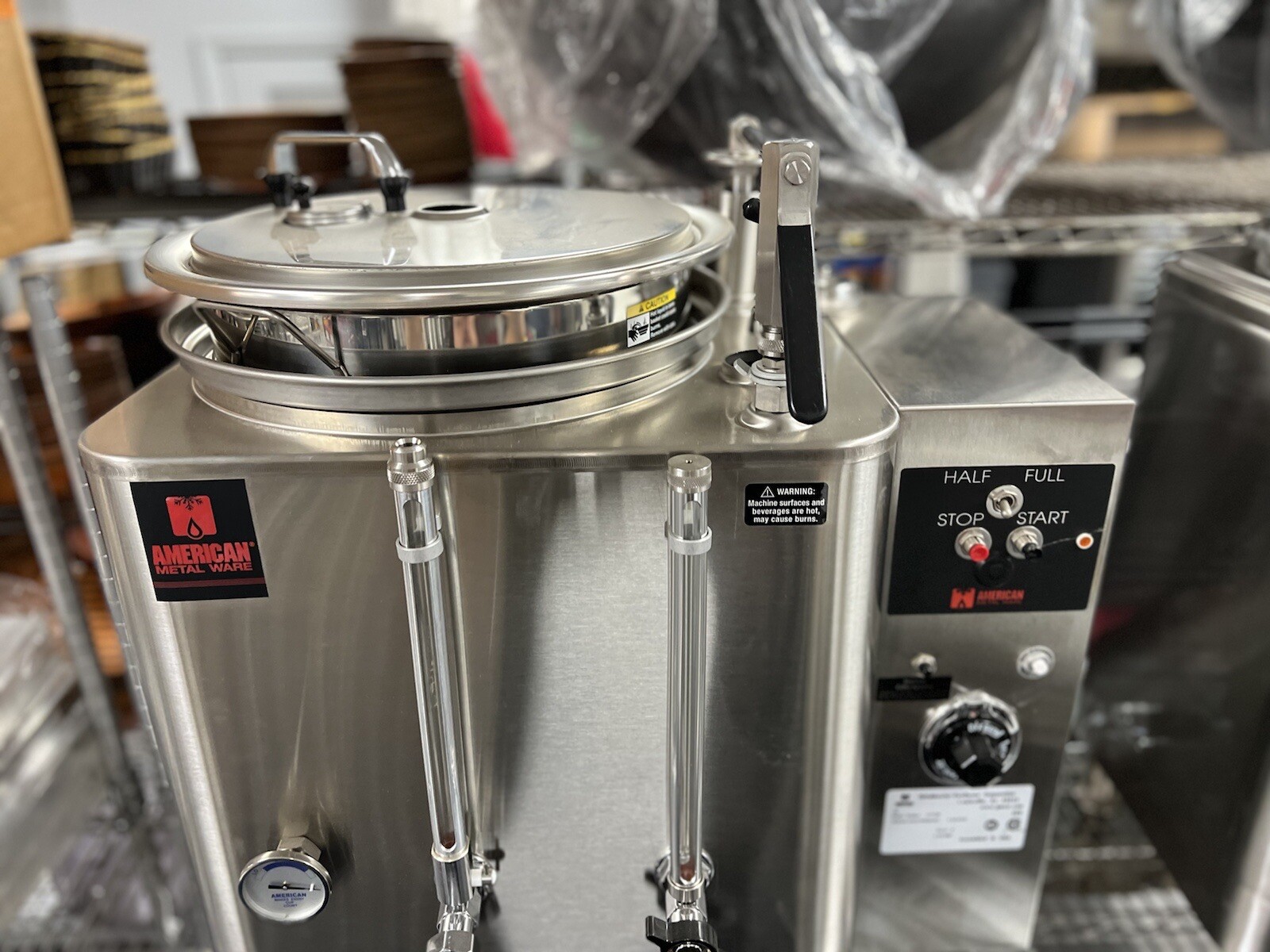 GRINDMASTER - 7713E - 14 GAL PER HOUR SINGLE AUTOMATIC COFFEE URN | eBay