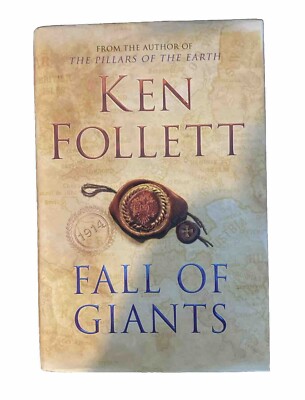 Fall of Giants Ken Follett Hardcover Book #1 The Century Trilogy Series ...