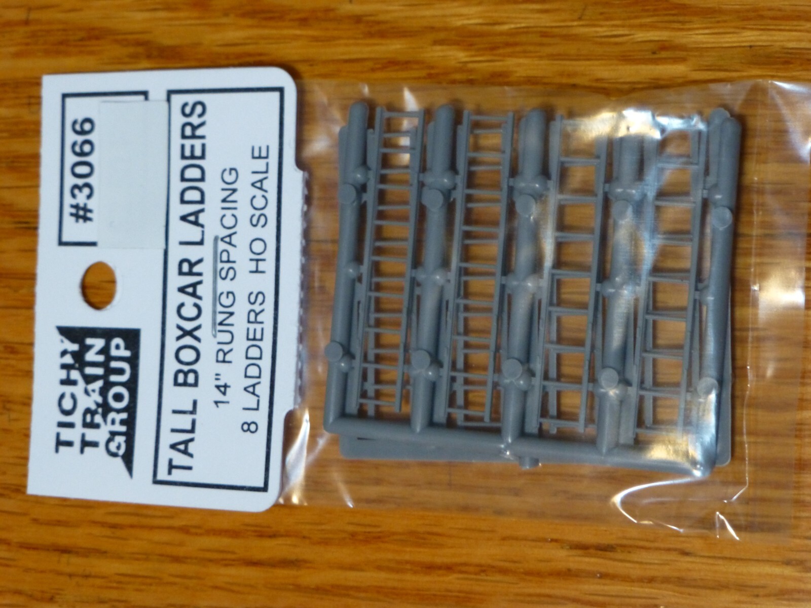 Tichy Train Group HO #3066 Freight Car Ladders pkg(8) -- Tall Boxcar ...