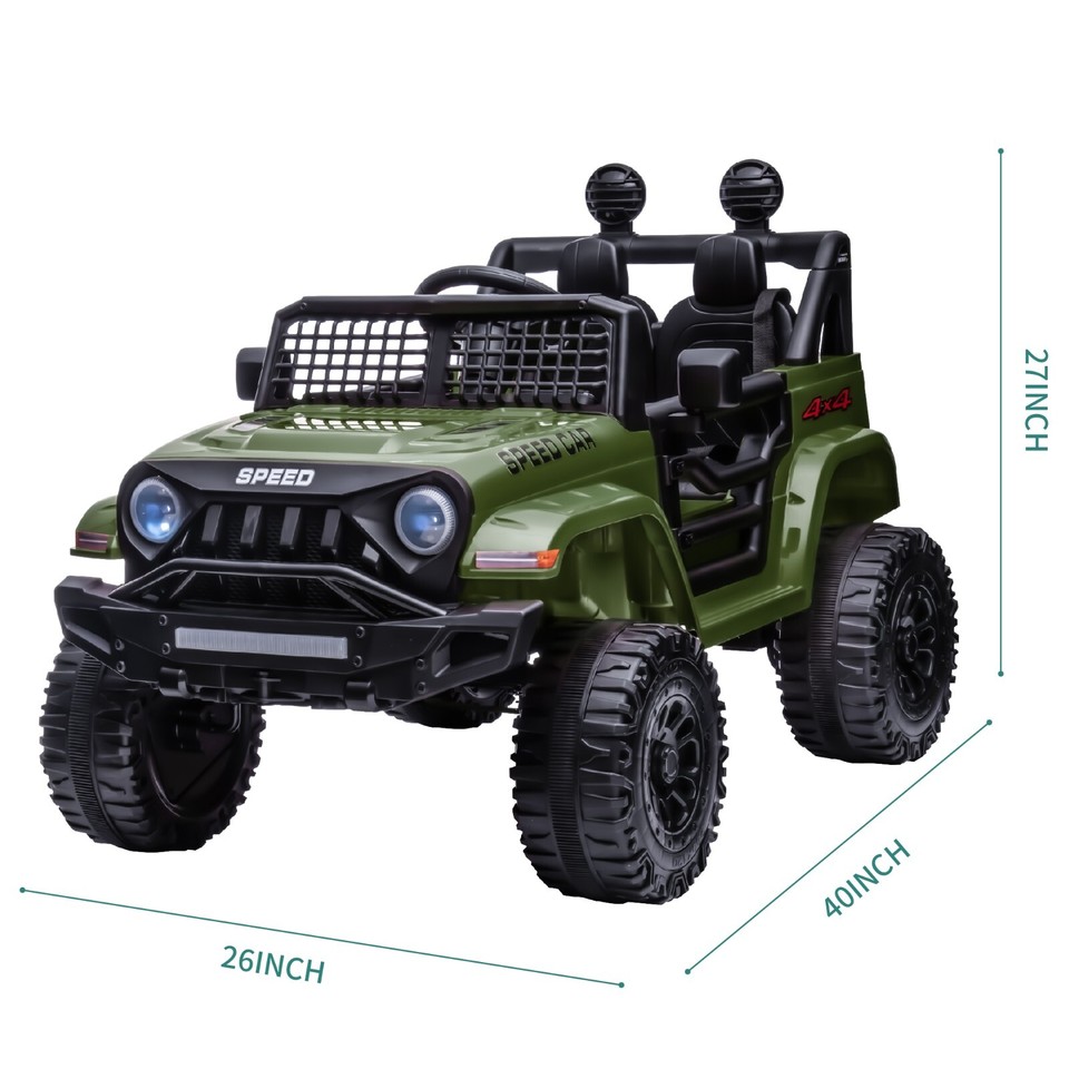 12V Kids Ride on Electric Car Battery Power Wheel Toy w/Remote Control ...