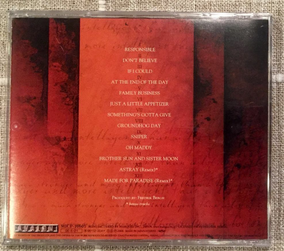 Street Talk - V + 2 Bonus Tracks (Japan CD w/OBI) Goran Edman - Madison ...