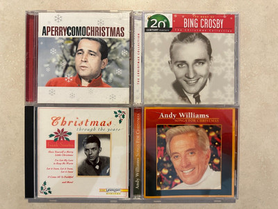 Christmas 4 CD LOT- Perry Como - Bing Crosby - Frank Sinatra - Andy ...