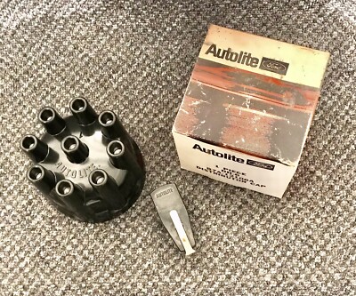 NOS Autolite-Ford GT DH6 & DR5 distributor cap & rotor NIB. Boss 429 ...