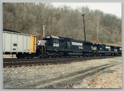 Railroad Photo - Norfolk Southern #6650 SD60 Locomotive 1990s Freight ...