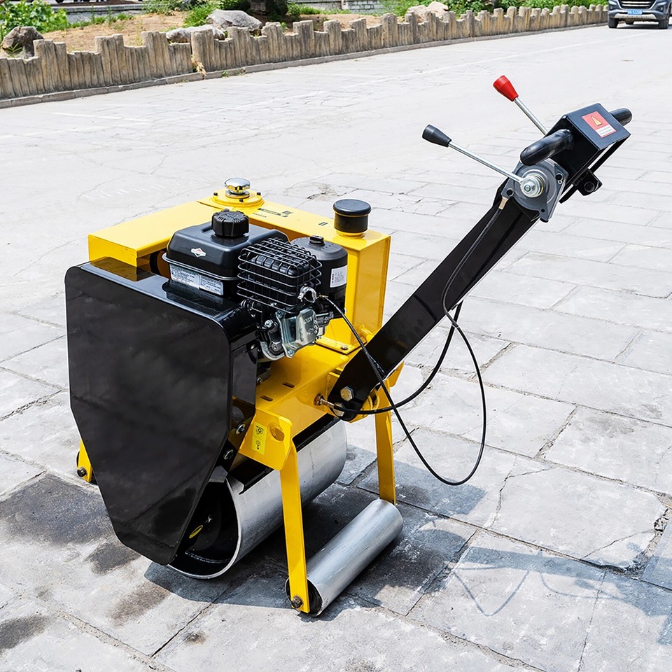 Hand Push Vibratory roller Road sale！Asphalt Compactor Free Delivery ...