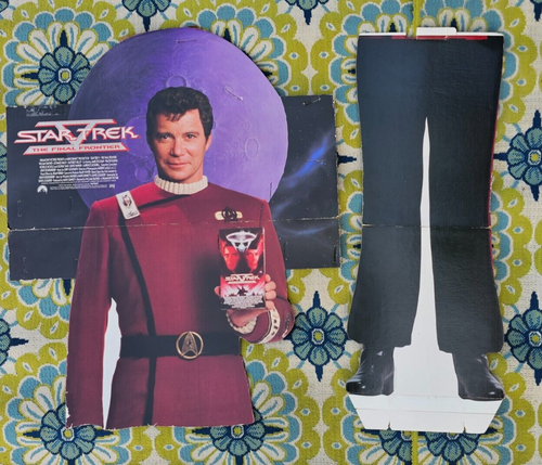 Star Trek V The Final Frontier Standee Captain Kirk Spock Movie ...
