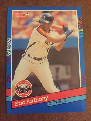 Eric Anthony 333 Donruss 1991 MLB Baseball Trading Card | eBay