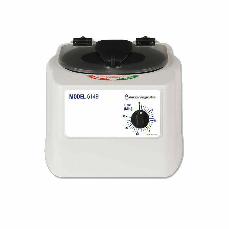 NEW Drucker 614B 6 Place Fixed Angled Rotor Centrifuge, 3250 RPM, 00 ...