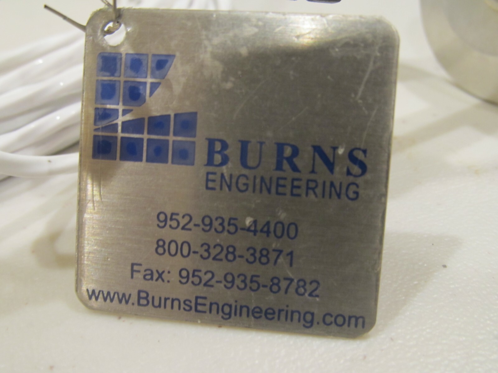 Burns Engineering 1.5" Tri-Clamp Sanitary RTD, w/4" Probe, 2-Wire, 316L ...
