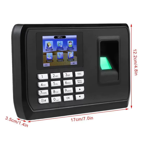 Fingerprint Time Clock System Biometric Attendance Employee | eBay