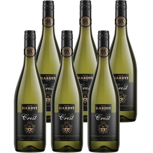 Hardys Crest Chardonnay Sauvignon Blanc Weißwein Australien 12,5% vol 6 ...