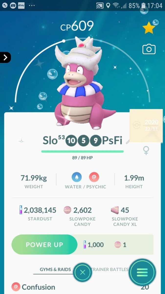 Slowking Evolution Chart