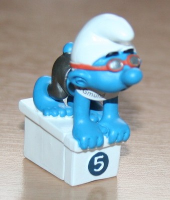 Smurfs - Swimmer 2012 Sports Smurf (20736) | eBay UK
