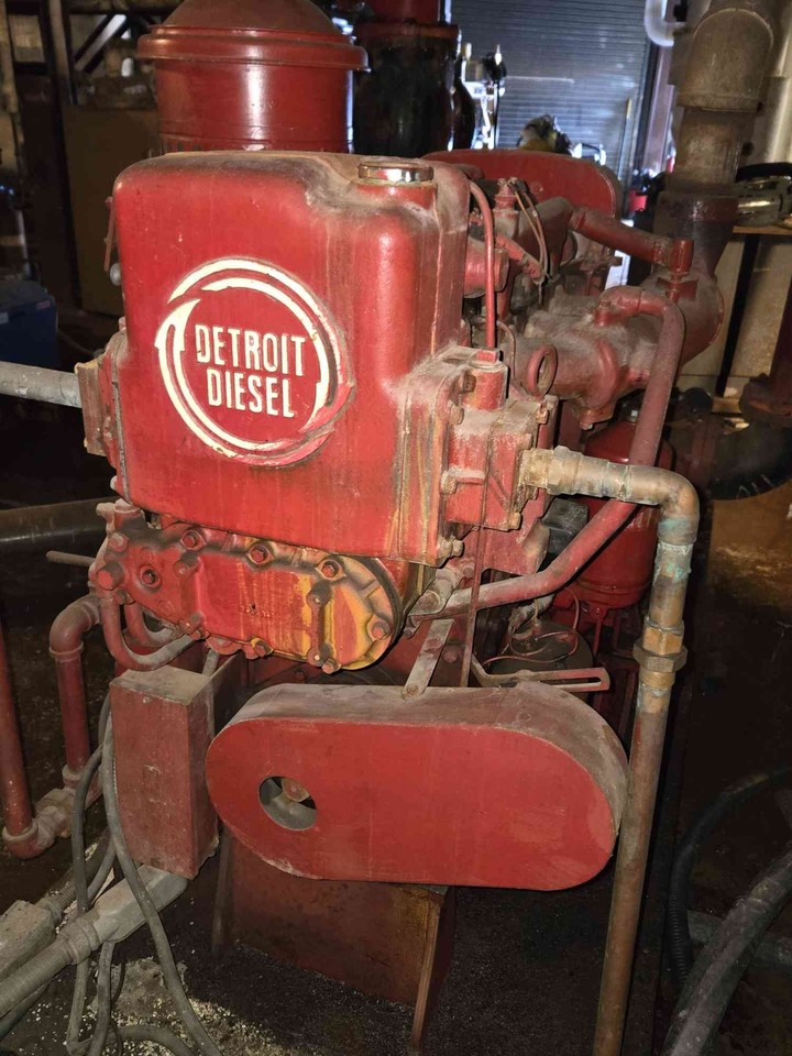 Detroit Diesel Fire Pump Engine Motor | eBay